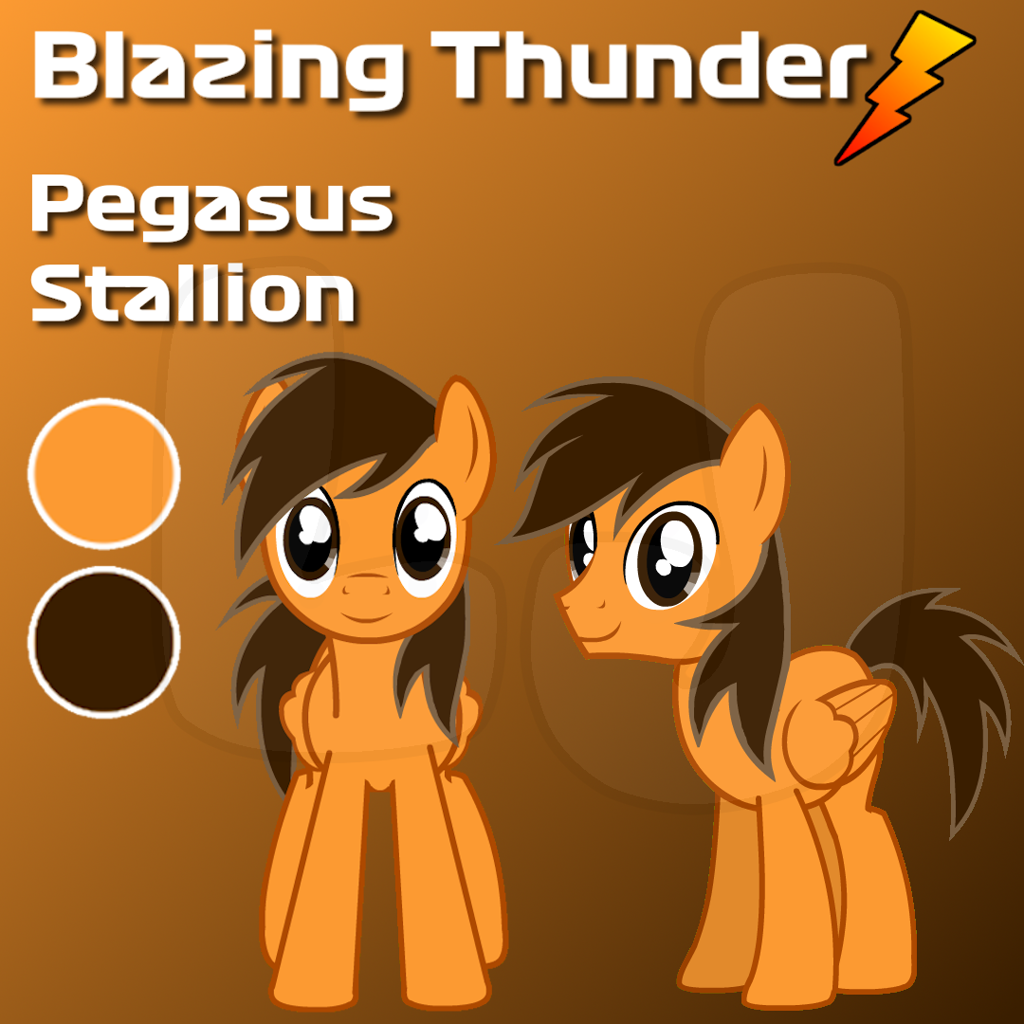 #3580018 - safe, artist:lj, oc, oc only, oc:blazing thunder, pegasus, pony, double rainboom ...