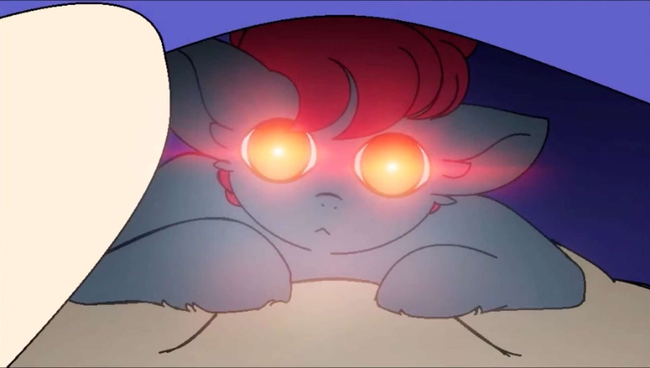 #3580990 - suggestive, artist:tamers12345, apple split, care package ...