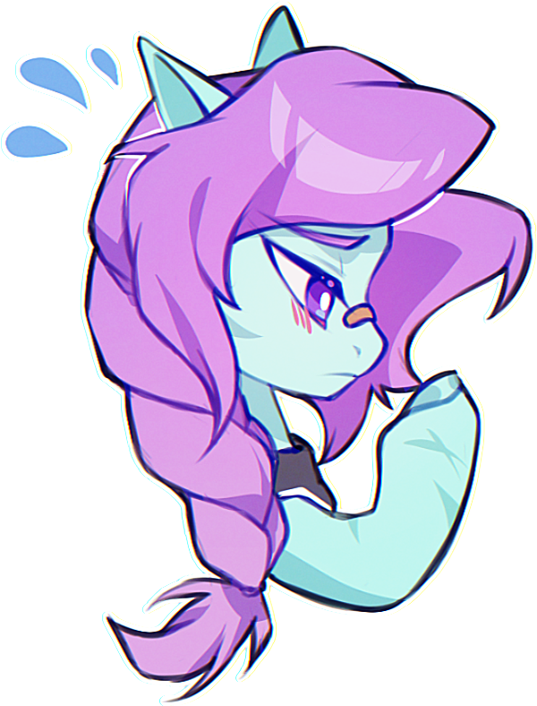 #3581858 - safe, artist:willowseapty, oc, oc only, pony, band-aid, band ...