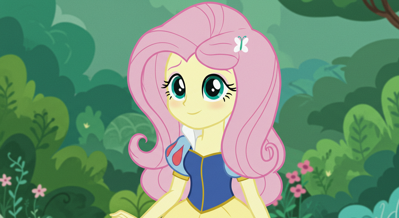 #3582087 - safe, artist:zachlea, fluttershy, human, equestria girls, g4 ...