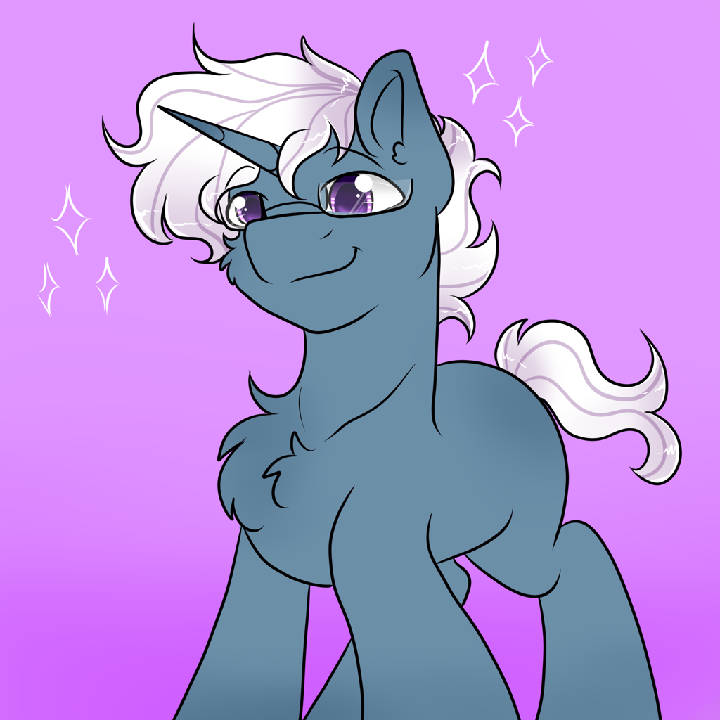 #3582110 - safe, artist:eniartuwu, oc, unicorn, classes, green mane, horn, male, my little pony ...