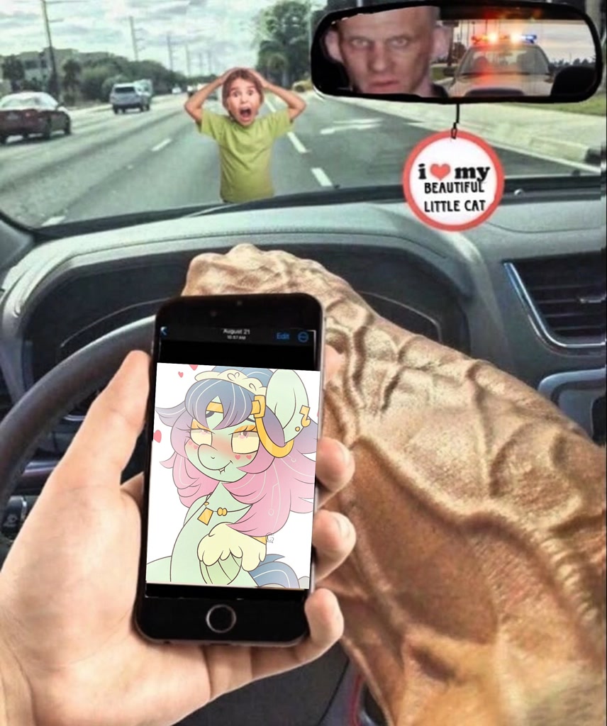 #3582163 - suggestive, artist:gelians, edit, odessa evensong, cyborg ...