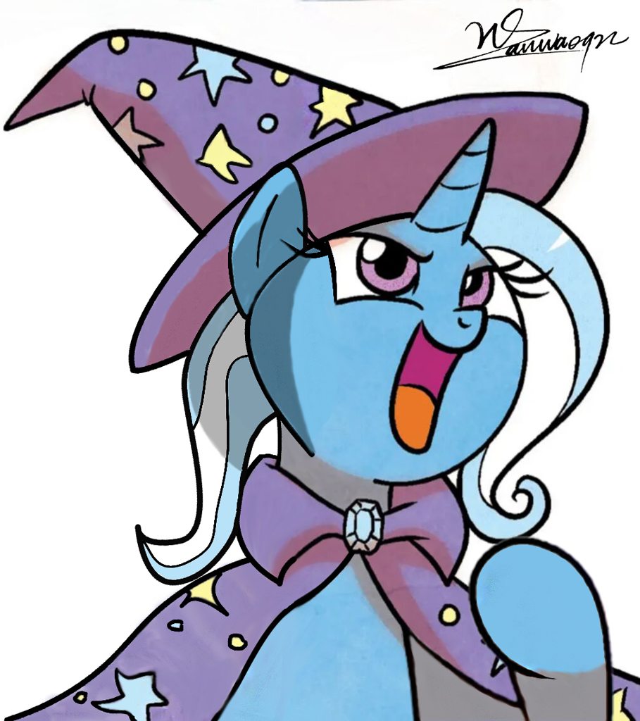 #3582917 - artist needed, safe, trixie, pony, g4, photo, simple ...