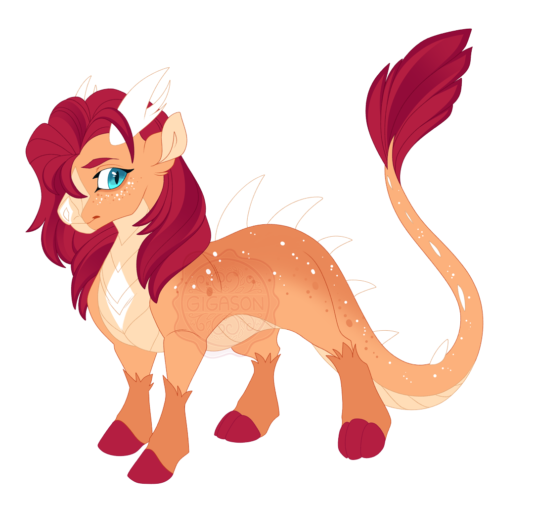 #3583259 - safe, artist:gigason, oc, oc:red falstaff, dracony, dragon, hybrid, absurd resolution ...