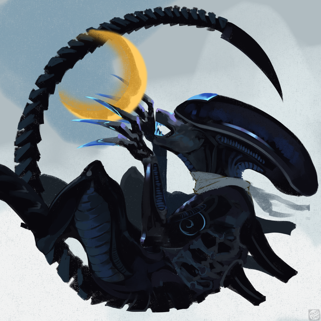 #3583569 - safe, artist:krapinkaius, oc, oc only, hybrid, pony, alien ...