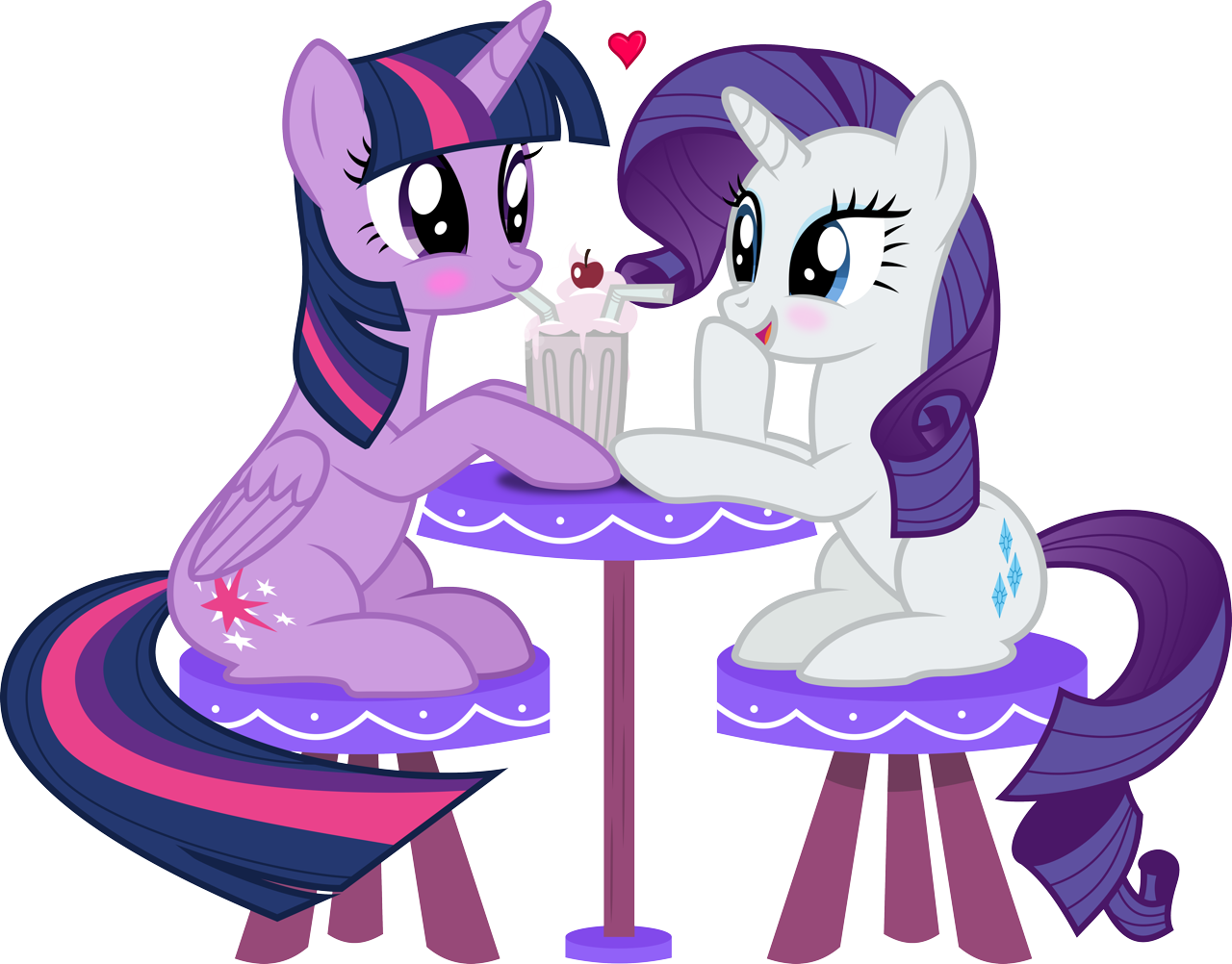 #3603130 - safe, artist:twilirity, rarity, twilight sparkle, alicorn ...