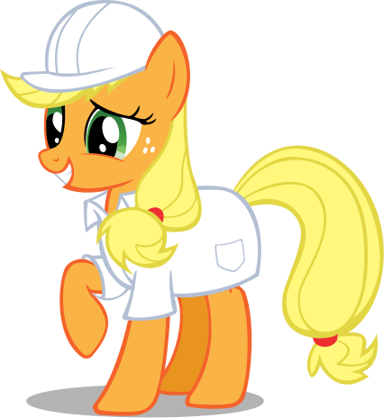 #3604242 - safe, artist:kopachris, applejack, earth pony, pony, g4, my ...