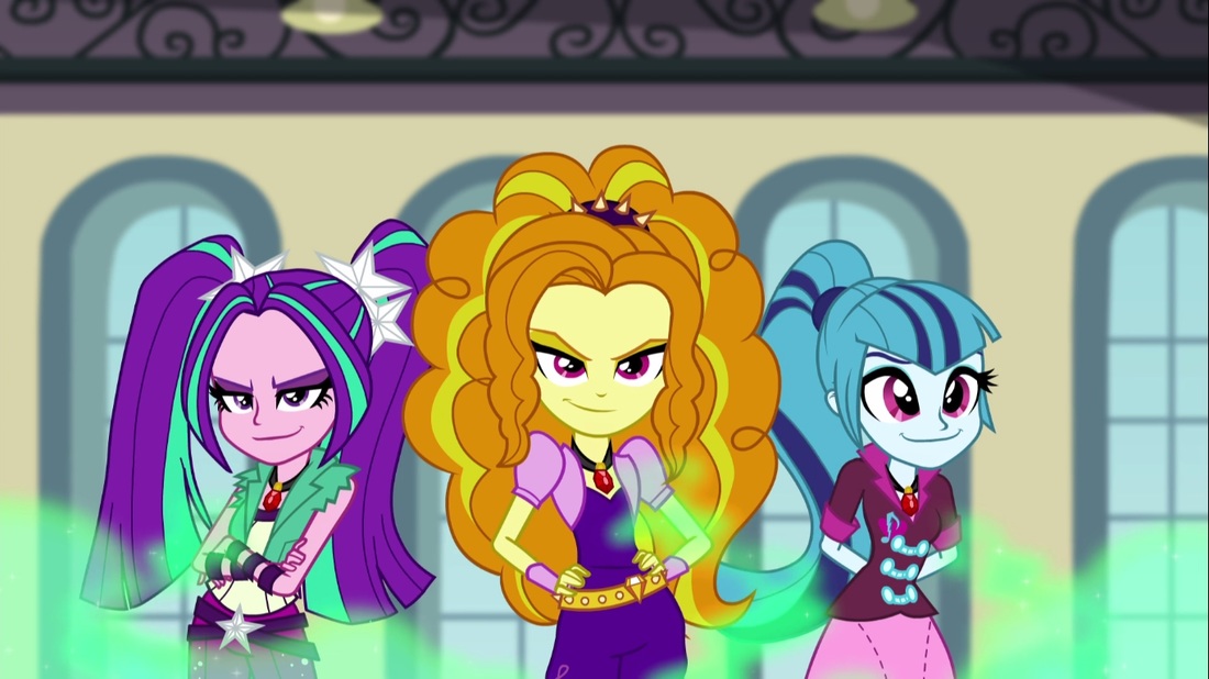 #3604499 - safe, screencap, adagio dazzle, aria blaze, sonata dusk ...