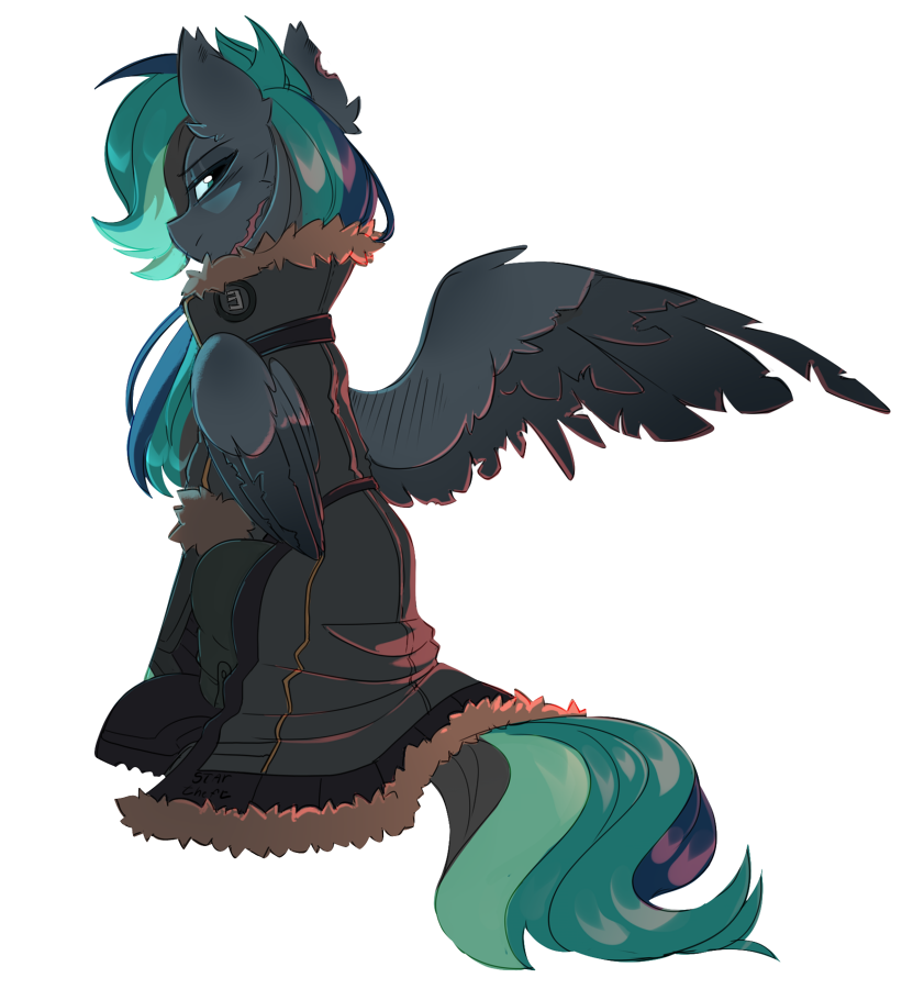 #3604902 - oc name needed, safe, artist:star-theft, oc, oc only, pegasus, pony, fallout ...