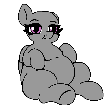 #3605122 - safe, artist:tamers12345, edit, editor:umsx, pegasus, pony, base, base used, fat, fat ...