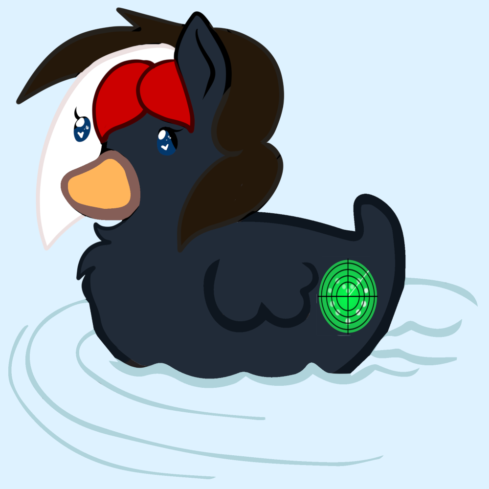 #3605557 - safe, artist:anykoe, oc, oc only, oc:dispo, bird, duck, pony ...