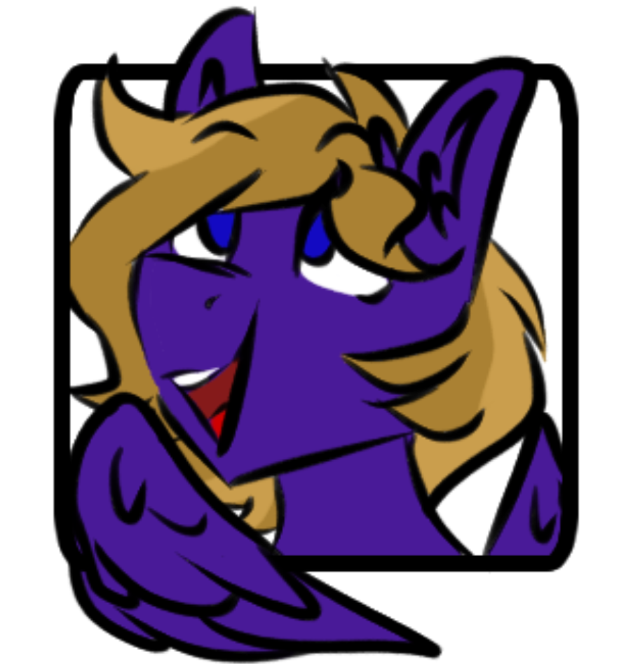 #3605770 - safe, artist:fluffyghost, oc, oc only, oc:wing front, pegasus, pony, blue eyes, brown ...