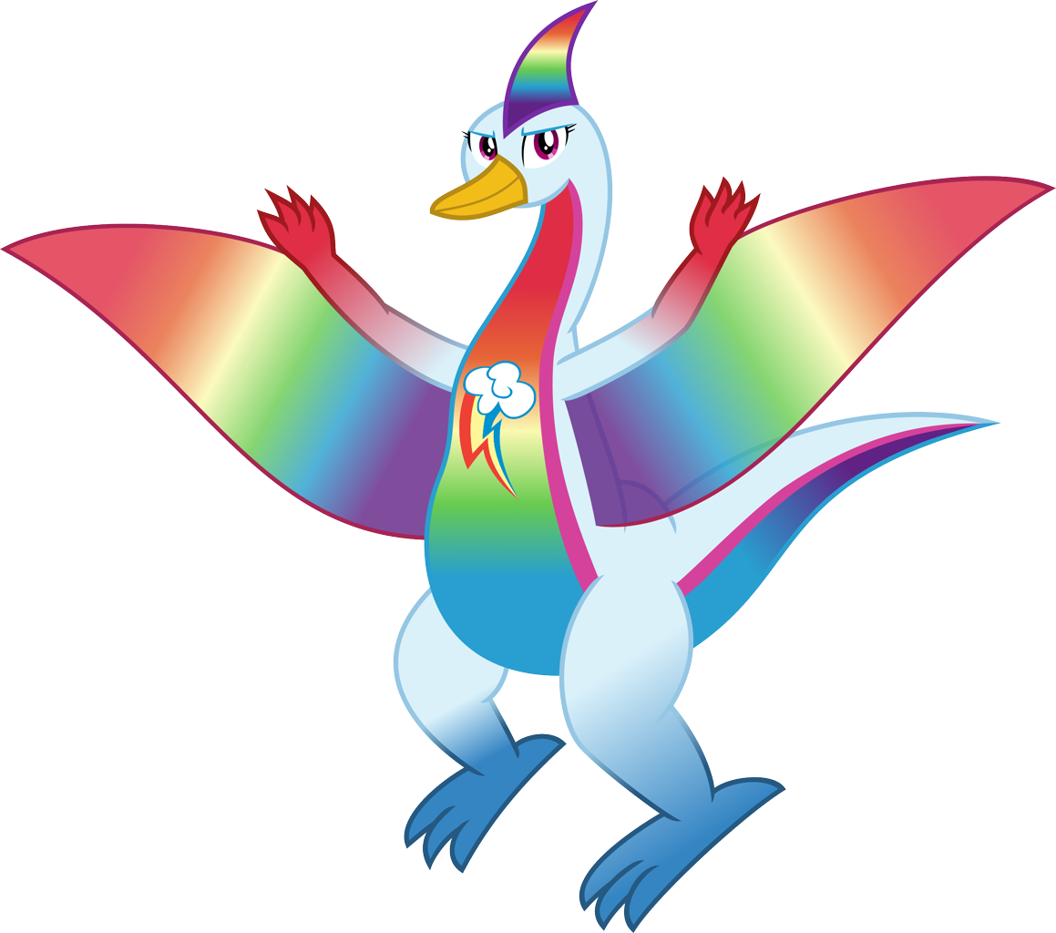 #3605837 - safe, artist:static51302, rainbow dash, bird, fanfic:choose ...
