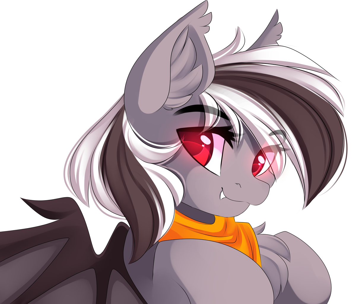 #3607572 - safe, alternate version, artist:airiniblock, oc, oc only, oc:stormdancer, bat pony ...