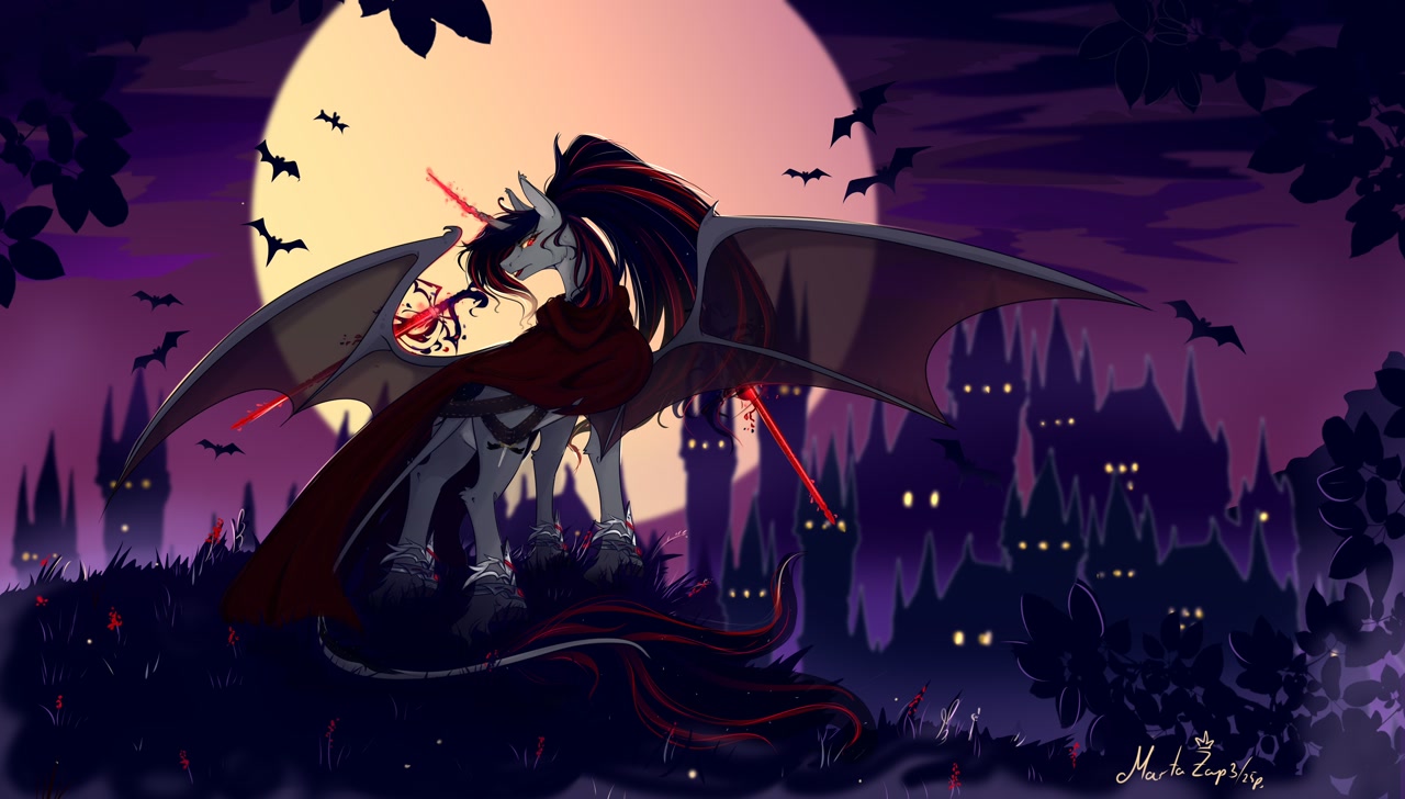 #3607787 - safe, artist:martazap3, oc, oc only, alicorn, bat, bat pony, bat pony alicorn, pony ...