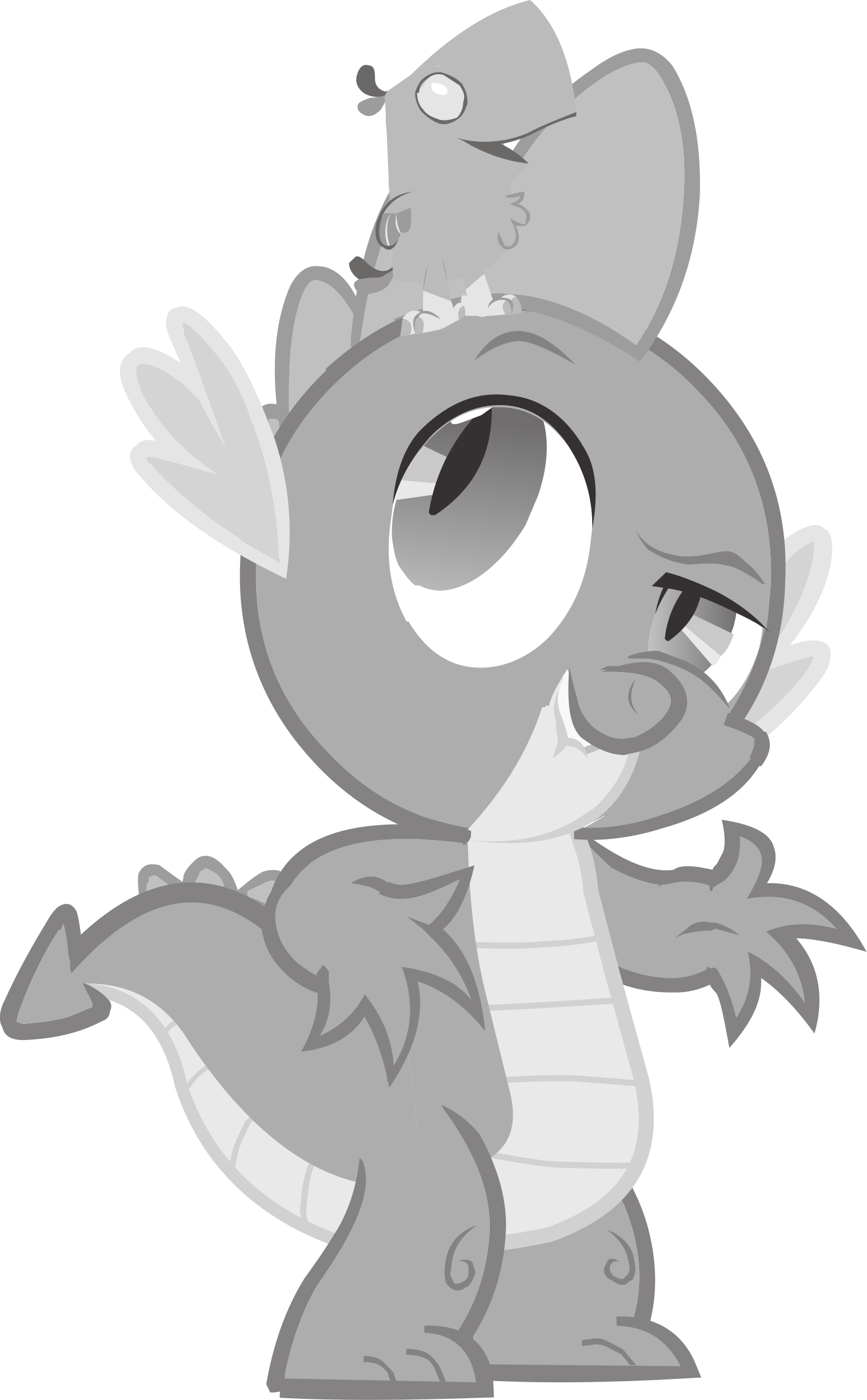 #3598338 - safe, peewee, spike, dragon, phoenix, dragon quest, g4, my ...
