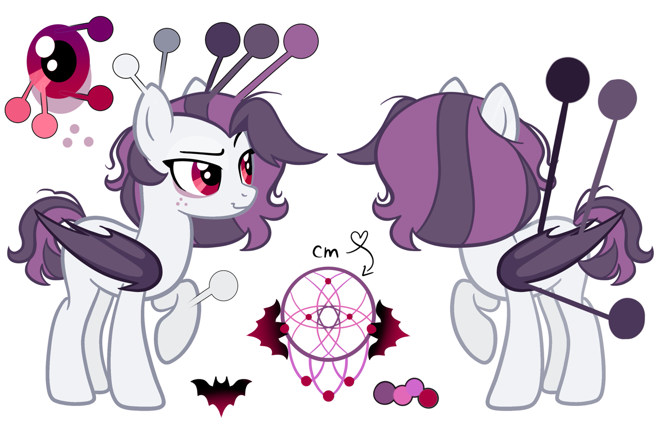 #3609573 - safe, artist:damayantiarts, oc, oc only, bat pony, pony, bat pony oc, reference sheet ...