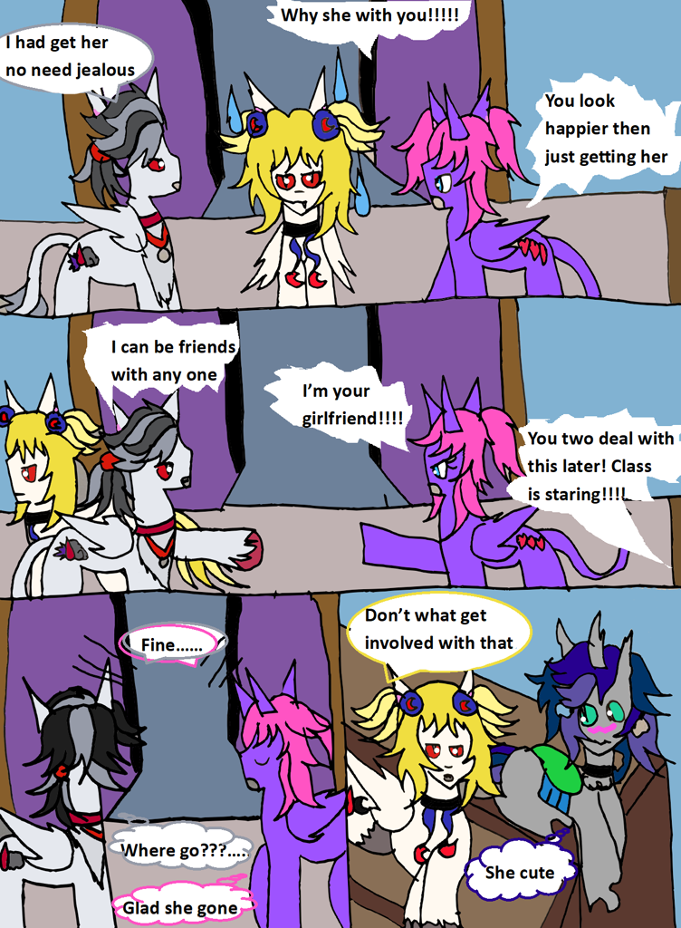 #3610333 - safe, artist:ask-luciavampire, oc, oc:ezra damon, oc:kai dusk, oc:moka louis, oc ...