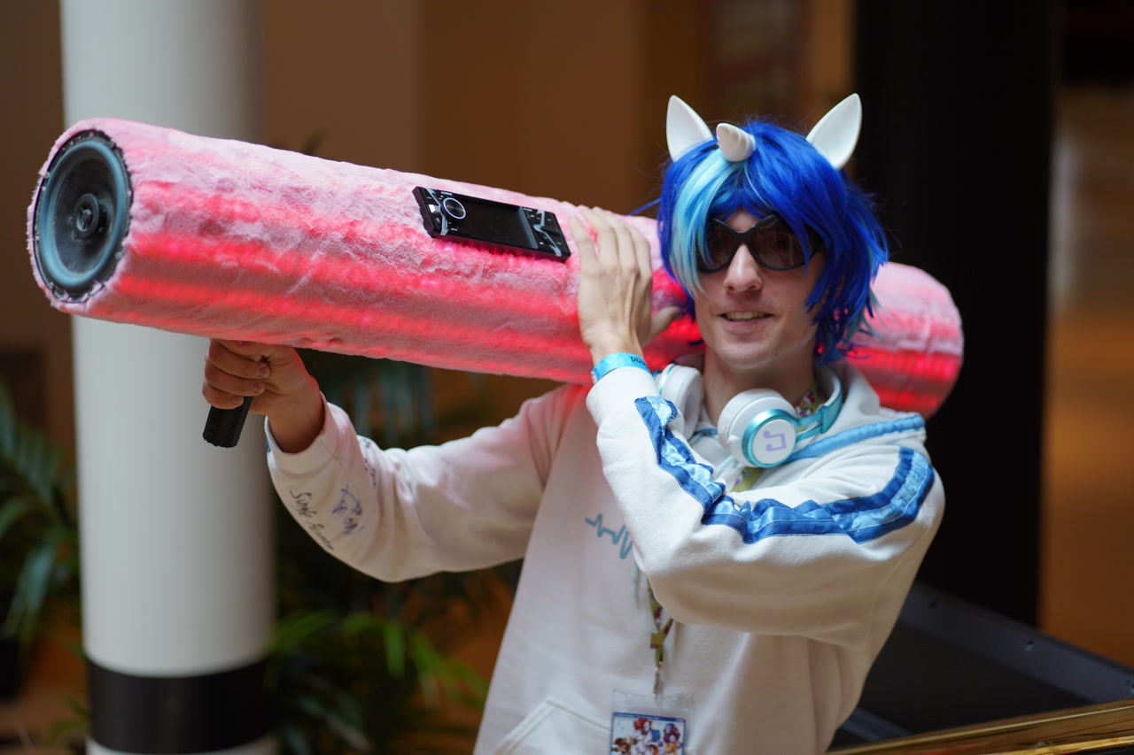 #3610449 - safe, dj pon-3, vinyl scratch, human, g4, bass cannon, bust ...