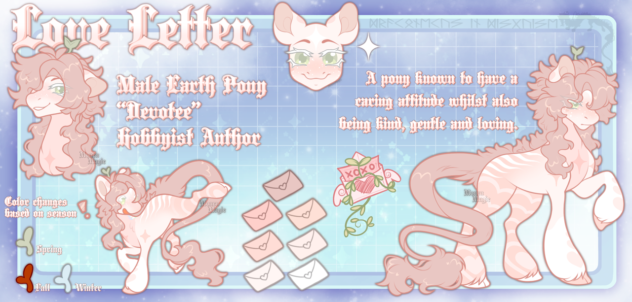 #3610523 - safe, artist:mournmagic, oc, oc only, oc:love letter, earth ...