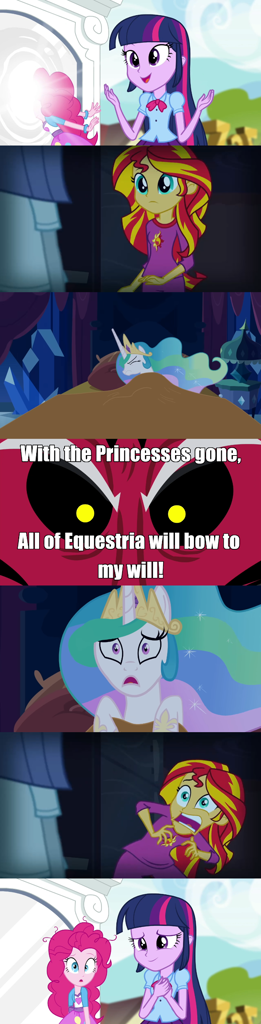 #3611332 - safe, edit, edited screencap, screencap, lord tirek, pinkie ...