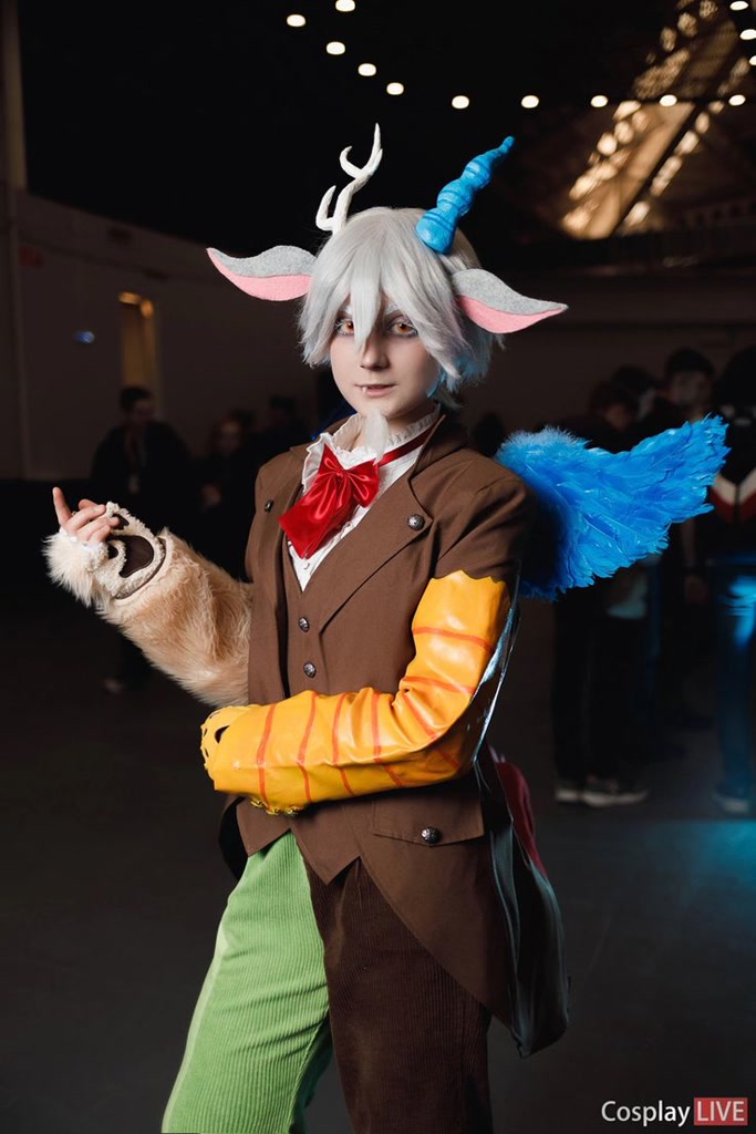 #3613001 - safe, artist:kreakray, discord, human, g4, clothes, cosplay, costume, irl, irl human ...