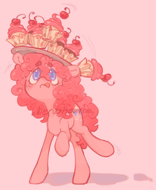 #3614022 - safe, artist:cherubheartz, pinkie pie, earth pony, pony, g4 ...