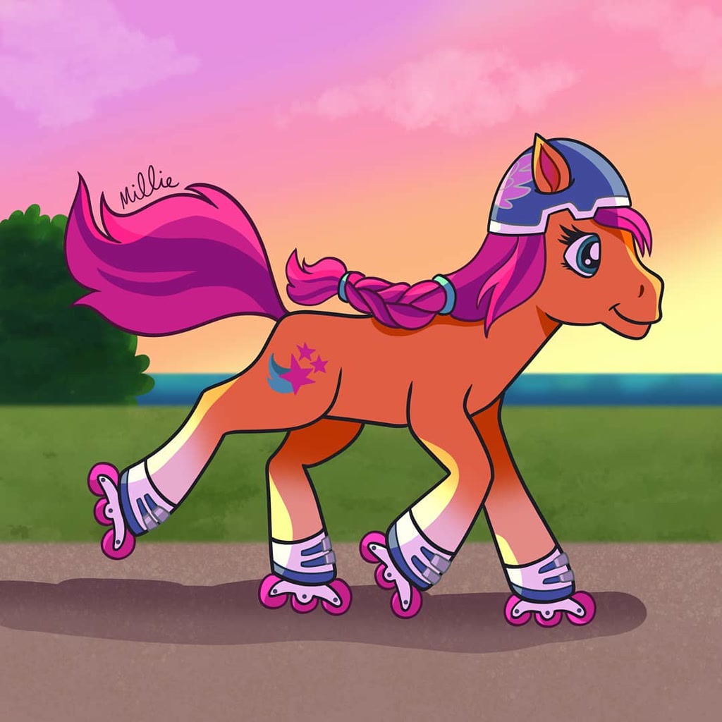 #3614127 - safe, artist:milliedubois, sunny starscout, earth pony, pony ...