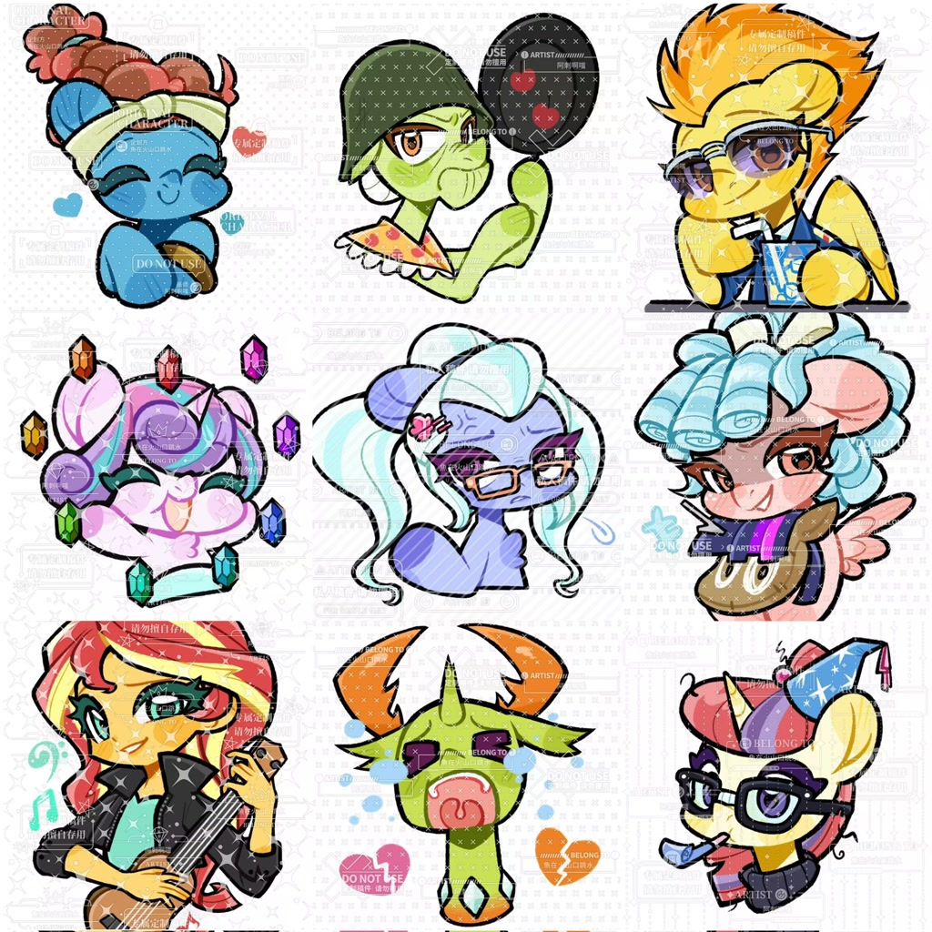 #3614523 - safe, artist:hedgehog29271, cozy glow, granny smith ...