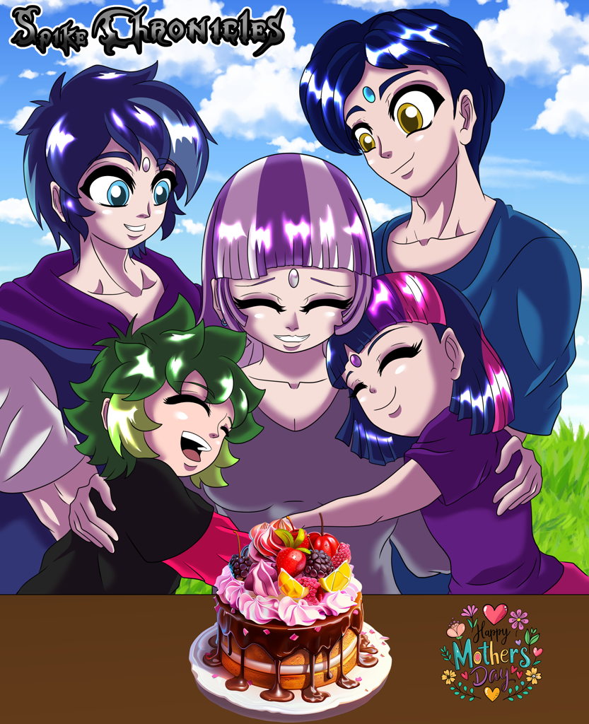 #3614577 - safe, artist:cmacx, shining armor, spike, twilight sparkle ...