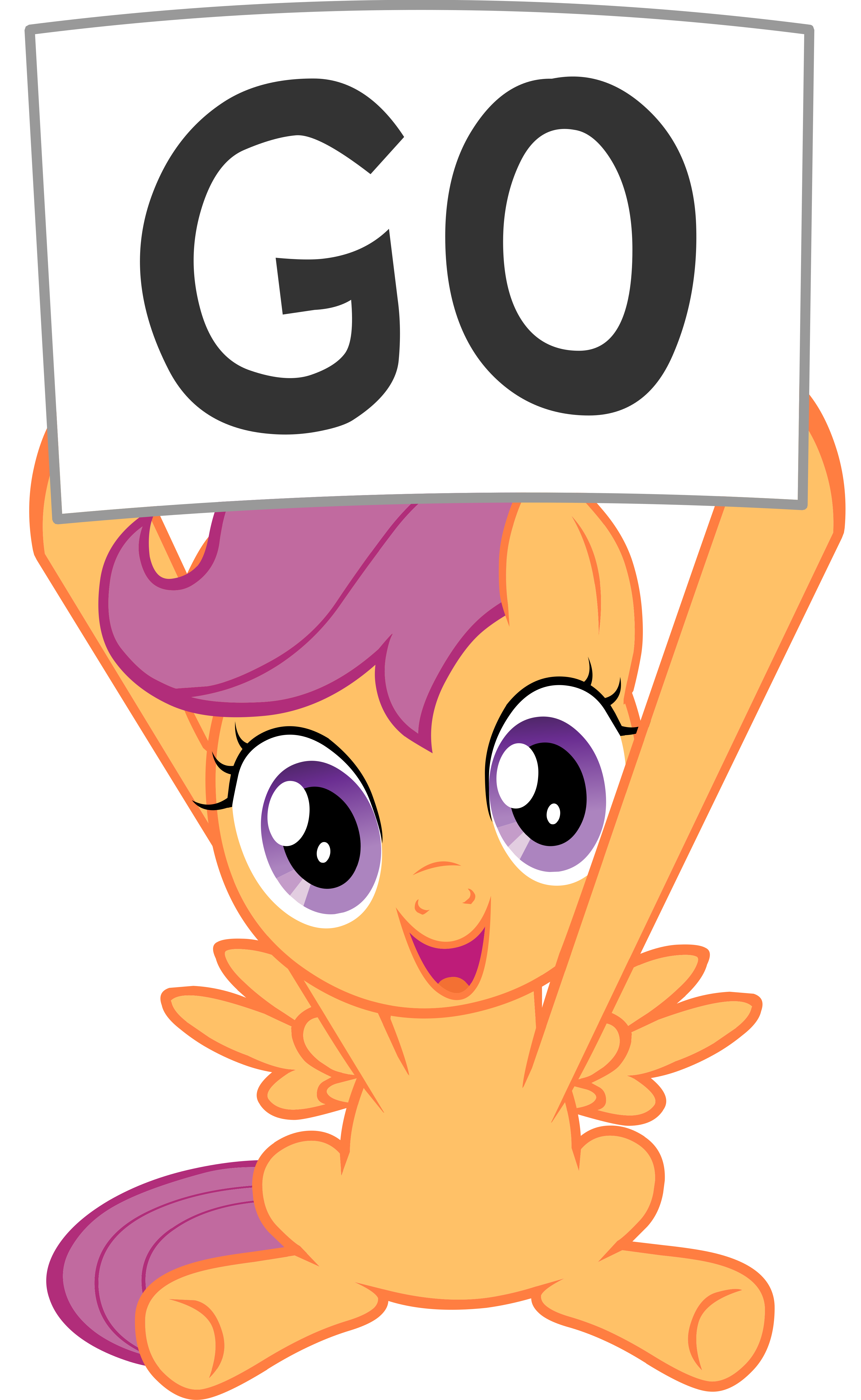 #3614927 - safe, scootaloo, pegasus, pony, g4, official, racing is ...