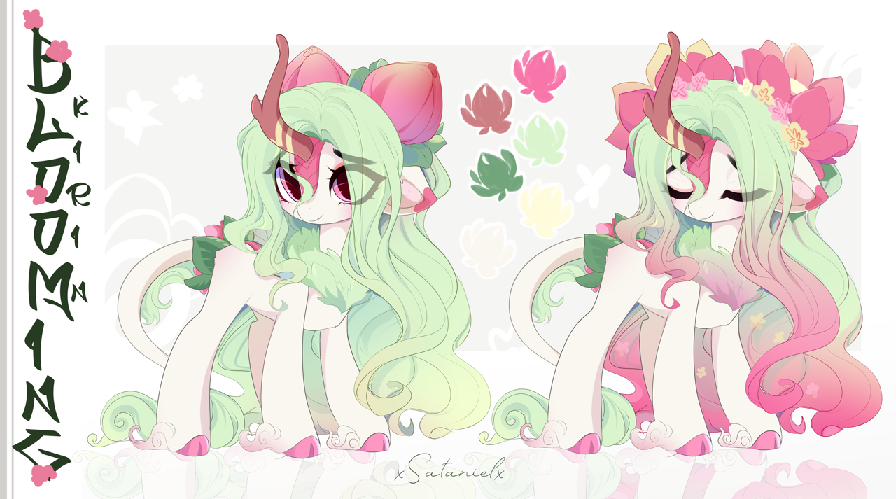 #3615153 - safe, artist:xsatanielx, oc, oc only, kirin, pony, adoptable, advertisement ...