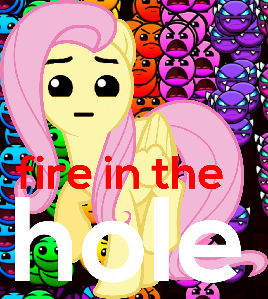 #3615359 - safe, fluttershy, pegasus, pony, g4, fire in the hole ...