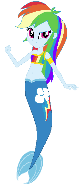 #3599120 - safe, artist:ocean lover, artist:selenaede, rainbow dash ...