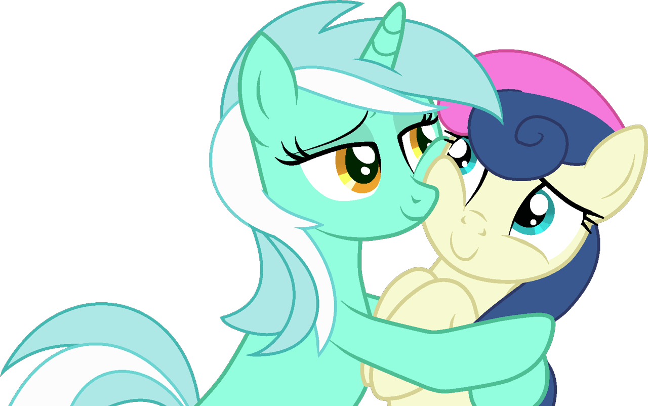 #3599651 - safe, artist:stephen-fisher, bon bon, lyra heartstrings ...