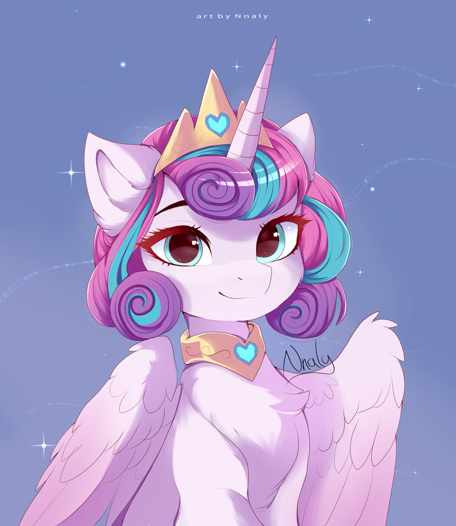 #3599695 - safe, artist:nnaly, princess flurry heart, alicorn, pony, g4 ...