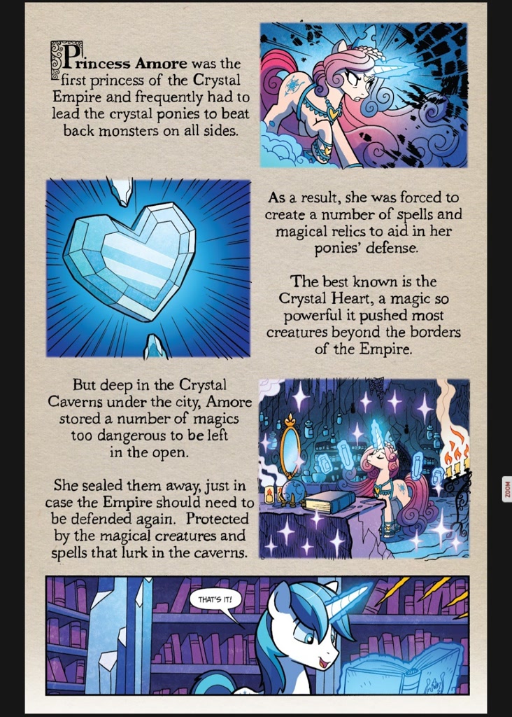 #3600610 - safe, idw, princess amore, shining armor, alicorn, dragon ...