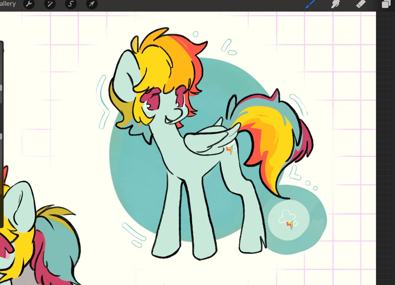 #3600678 - safe, artist:buff_fluttershy, rainbow dash, pegasus, pony, g4, abstract background ...