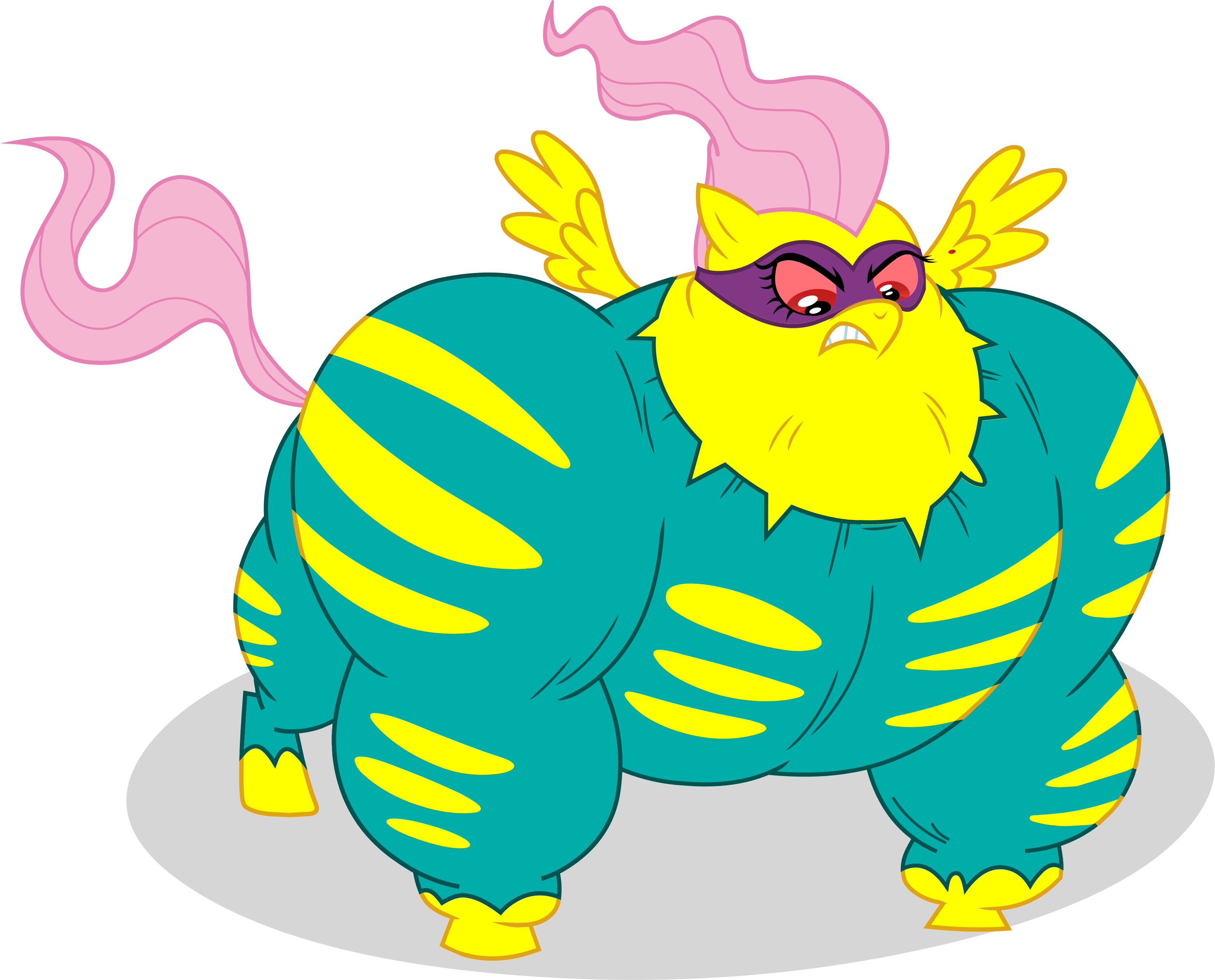 #3602417 - safe, fluttershy, saddle rager, pegasus, pony, g4, my little pony: friendship is ...