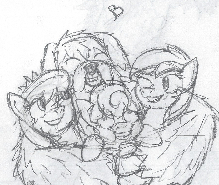 #3621553 - safe, artist:toonholt, daisy, lily valley, roseluck, diamond ...