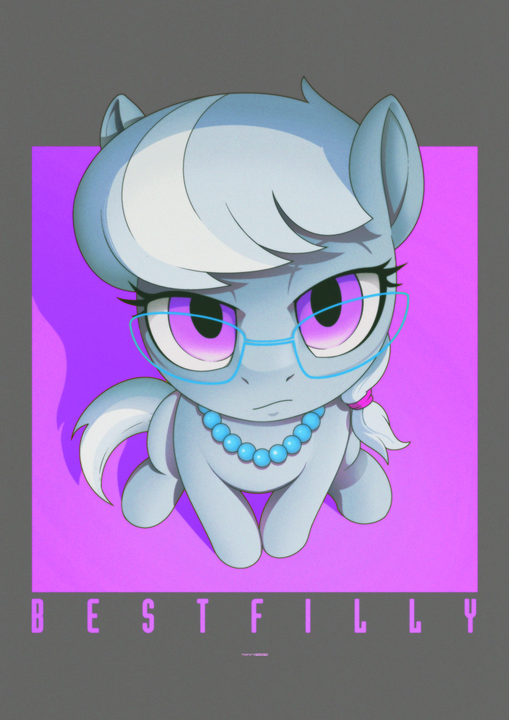 #3624000 - safe, artist:darkdoomer, silver spoon, earth pony, pony, g4 ...