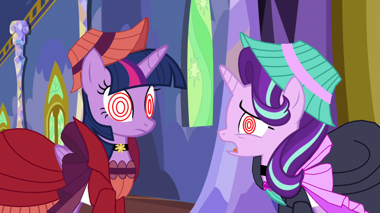 #3625980 - safe, artist:brightstar40k, edit, edited screencap, screencap, starlight glimmer ...