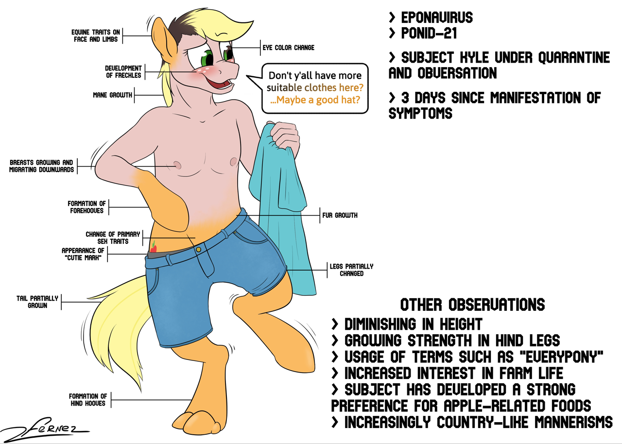 #3630223 - safe, artist:furnaise, applejack, earth pony, human, pony ...