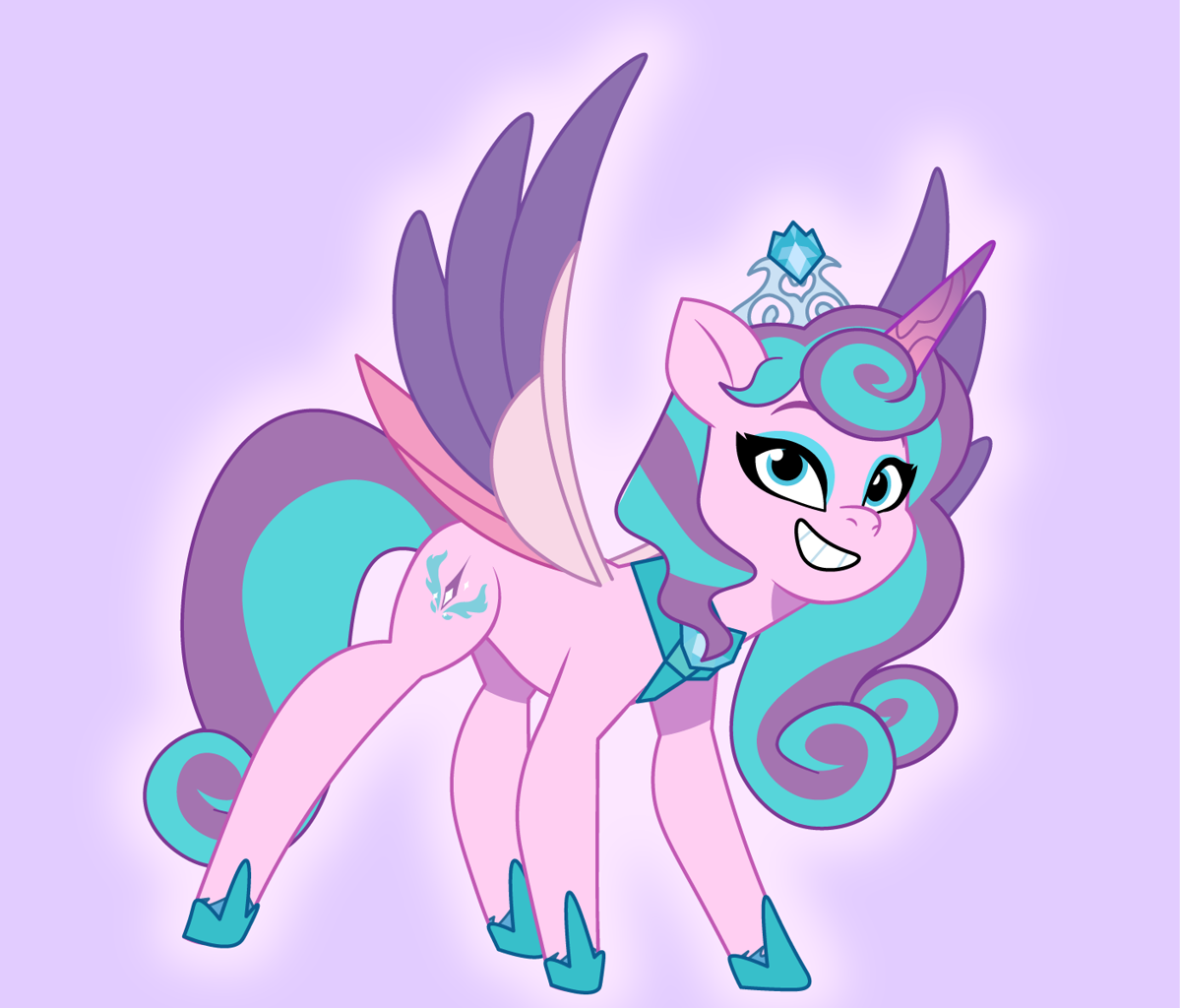 #3616776 - safe, artist:prixy05, princess flurry heart, alicorn, pony ...