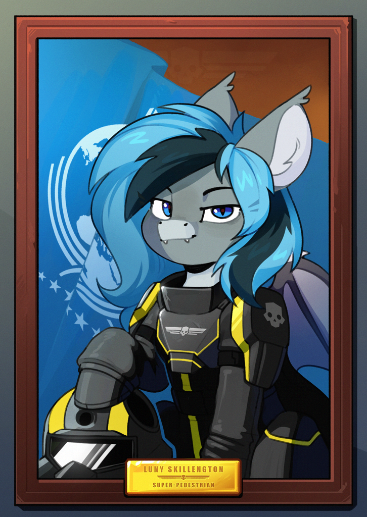 #3616910 - safe, alternate character, alternate version, artist:rexyseven, oc, oc only, oc:luny ...