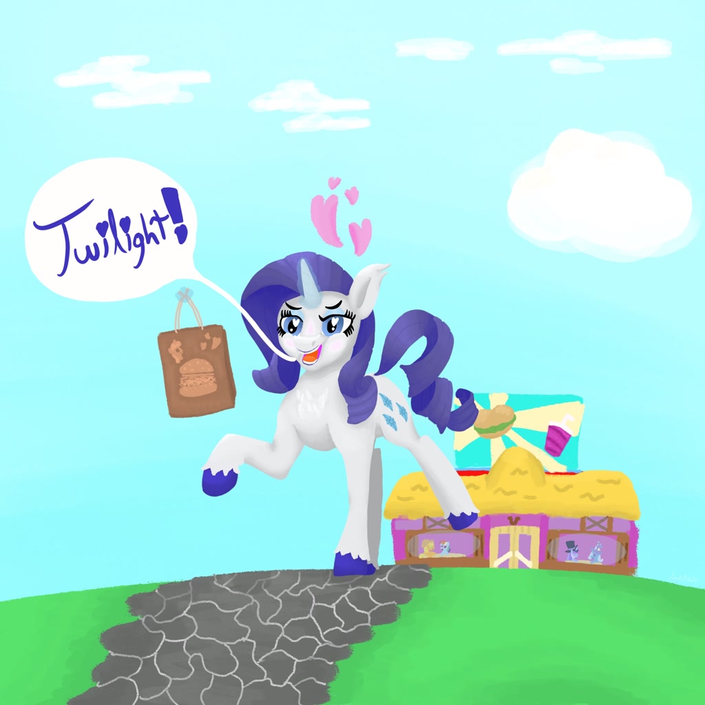 #3617153 - safe, artist:sonatadidit, applejack, rainbow dash, rarity, trixie, twilight sparkle ...