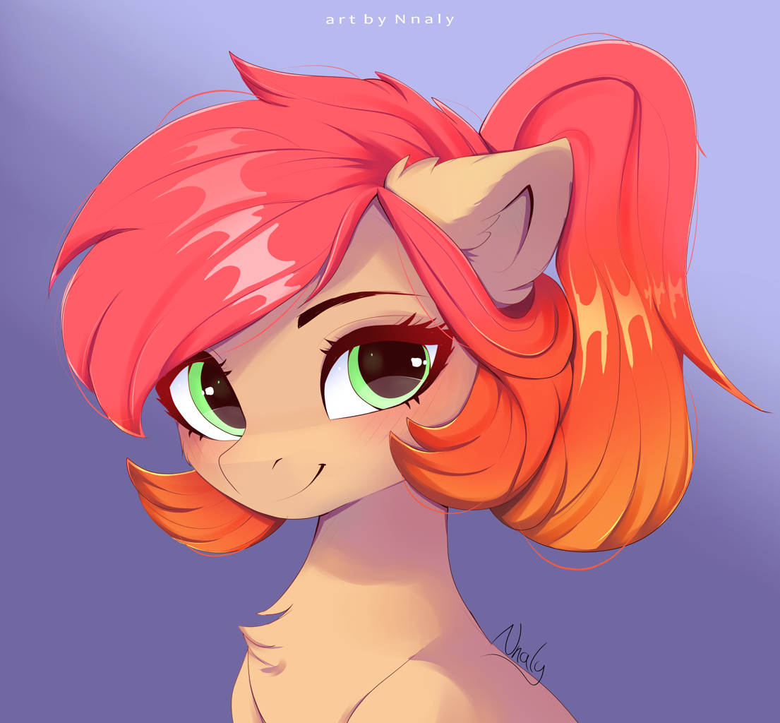 #3617155 - safe, artist:nnaly, oc, oc only, oc:ruby ember, earth pony ...