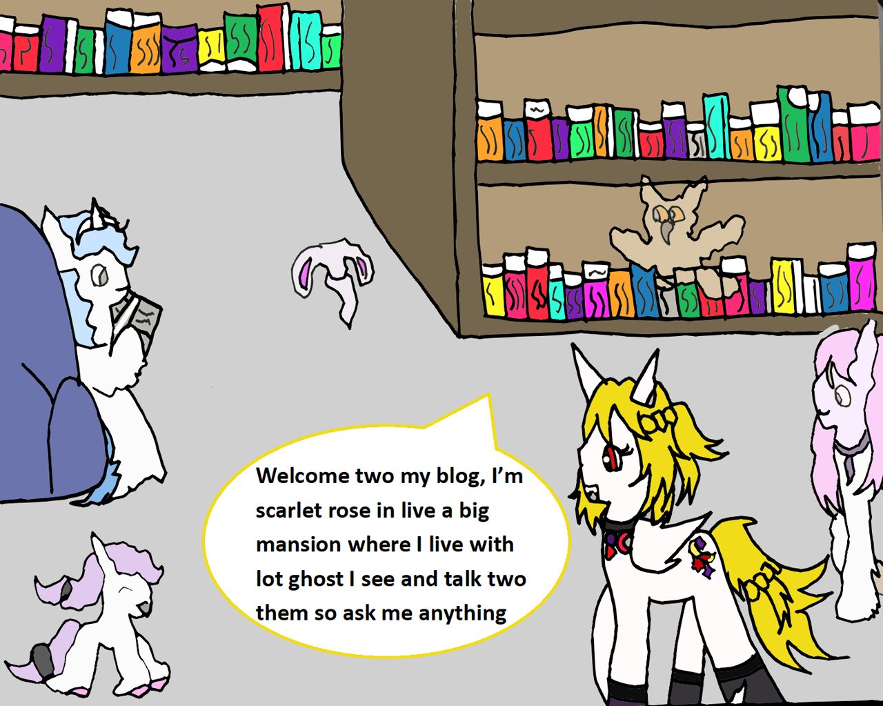 #3619420 - safe, artist:ask-luciavampire, oc, oc only, oc:scarlet rose (ask-luciavampire ...