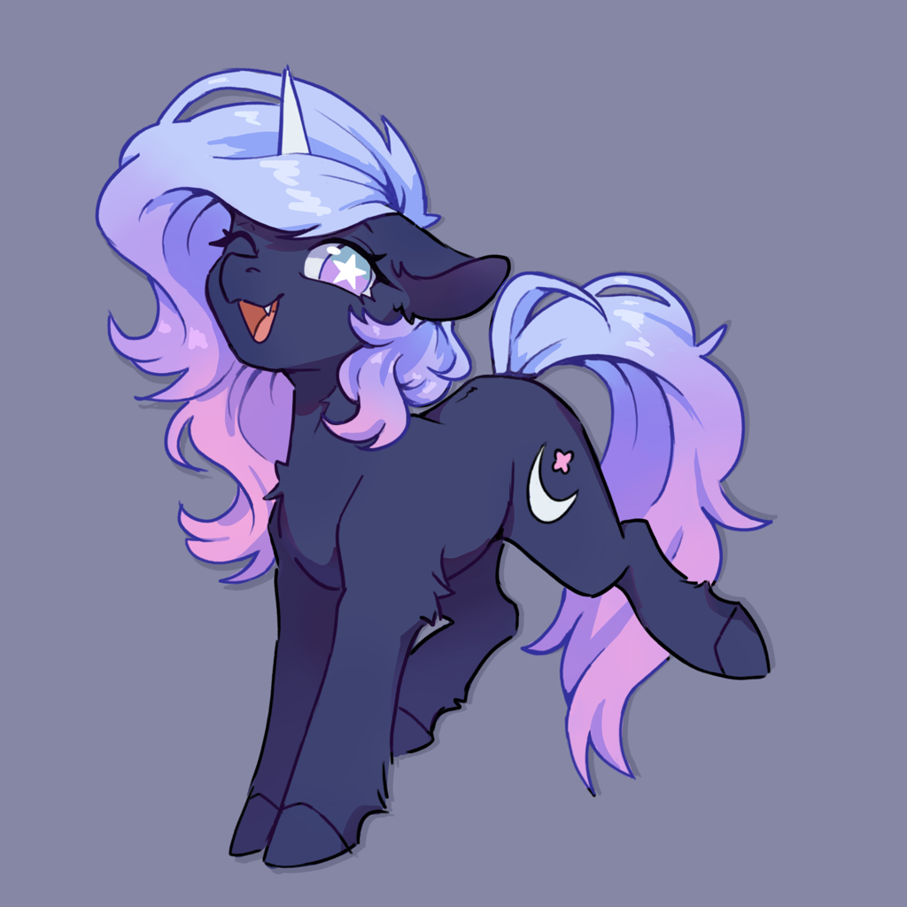 #3638231 - safe, artist:flaming-trash-can, oc, oc only, pony, unicorn, art trade, female, floppy ...