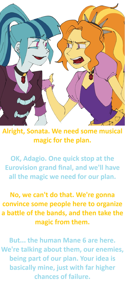 #3641364 - safe, artist:jzdog_0205, edit, adagio dazzle, sonata dusk ...
